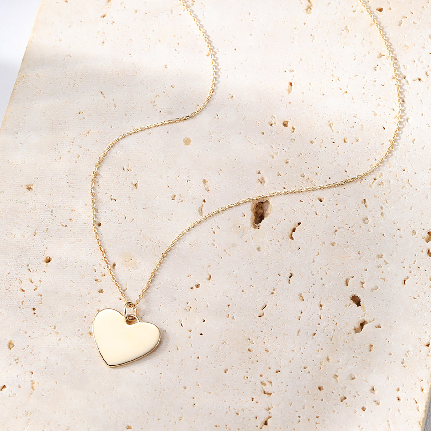 Forever Pendant Necklace 14K – Hey Happiness
