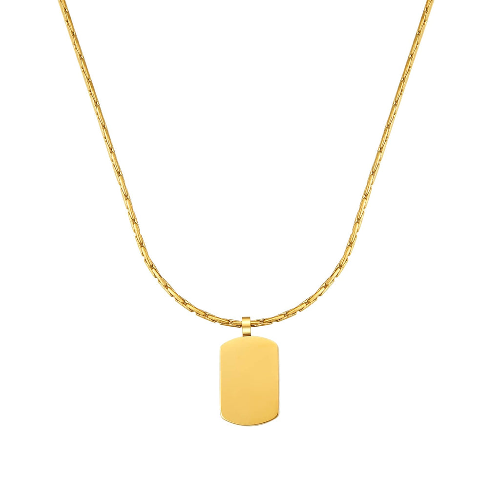 Hexagon Cobra Chain Necklace Waterproof – Hey Happiness