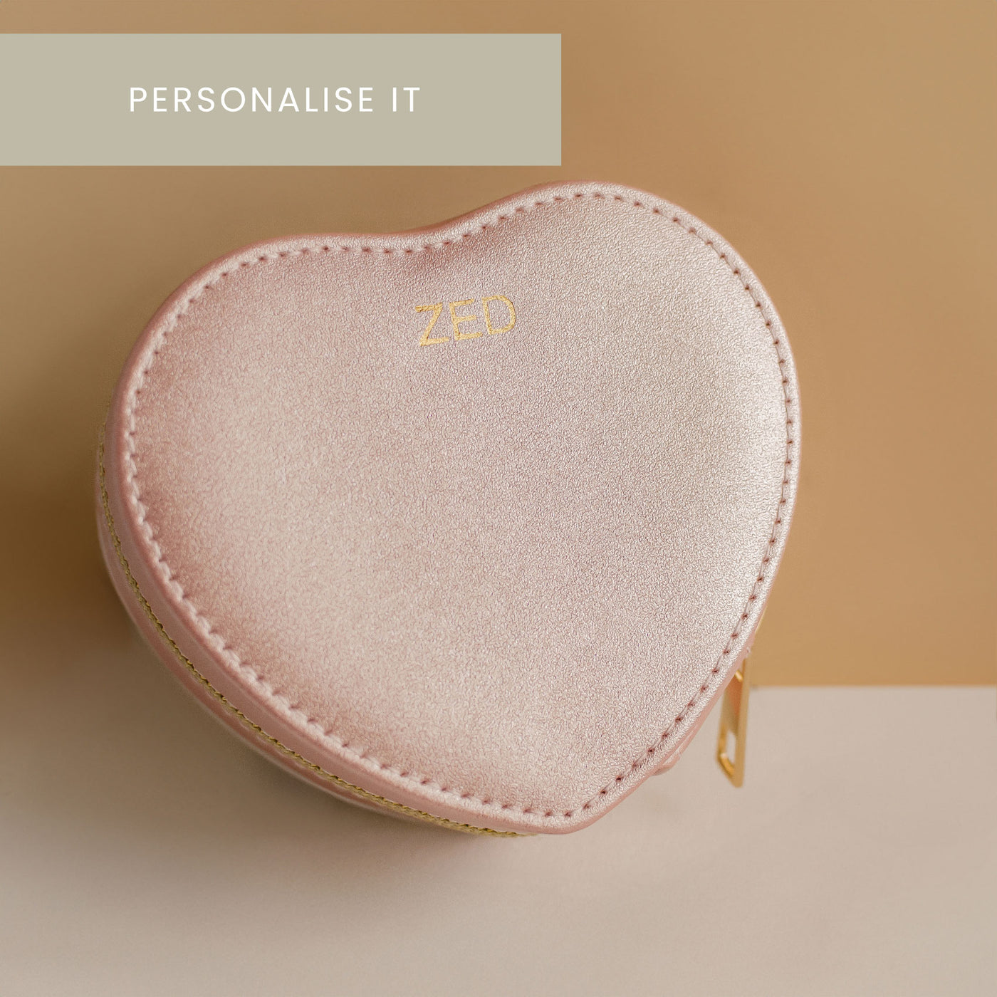 Pink Heart Jewelry Case – Hey Happiness