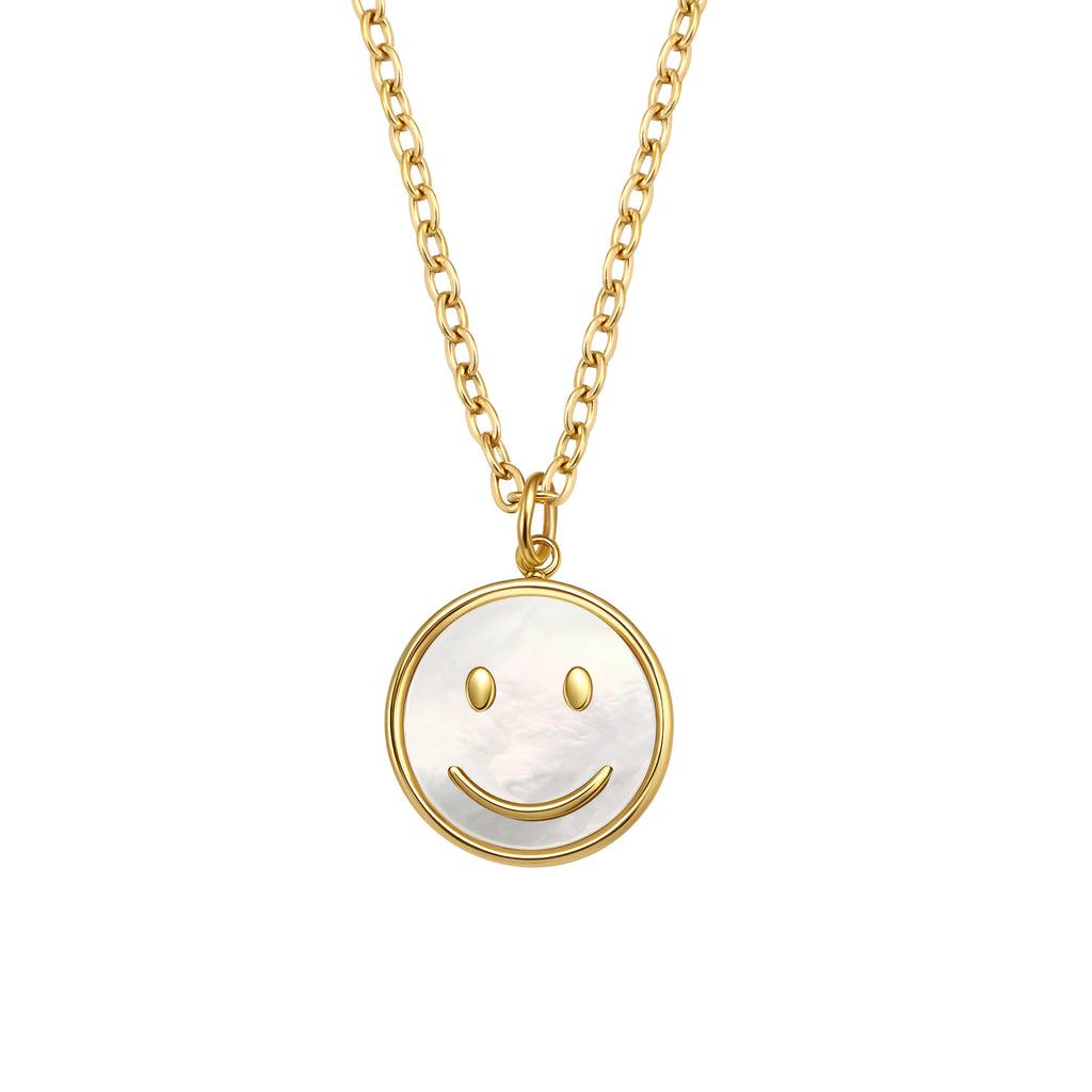 Colgante sonriente de concha impermeable – Hey Happiness