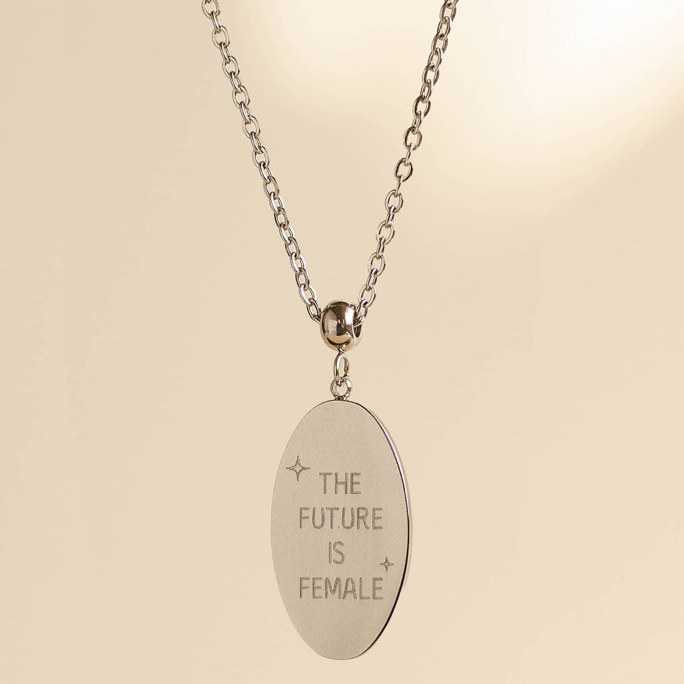 The Future is Female Pendant Necklace – Hey Happiness